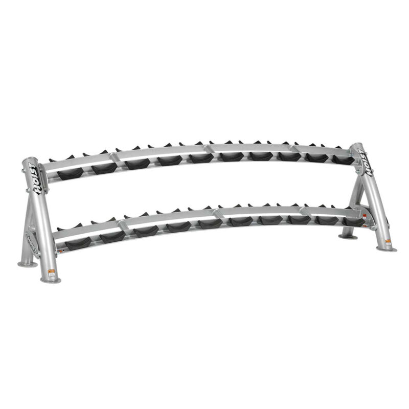 Rent HOIST CF 2-TIER HORIZONTAL DUMBBELL RACK | Rent Gym Equipment